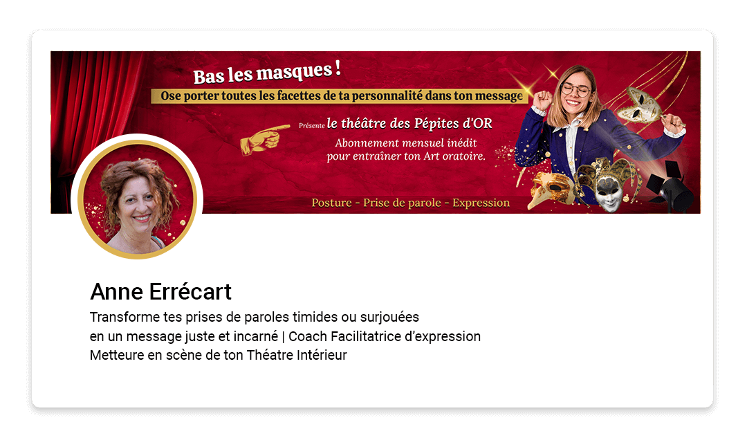 Optimisation profil Linkedin Anne Errecart Coaching - gallinac.com